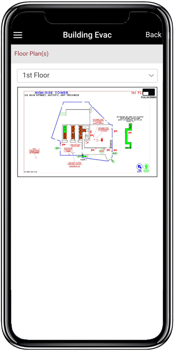 Evacuation Map - WPS Disaster Management